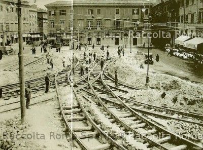 Roma Sparita. Foto storiche di Roma - Piazza Rusticucci - Lavori nell ...