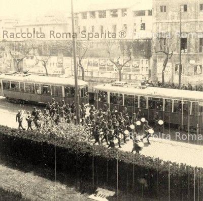 Via Labicana - Parata militare