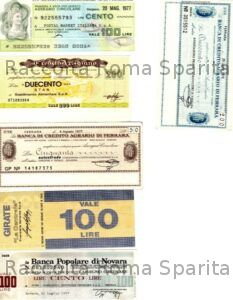 Roma Sparita - Mini assegni